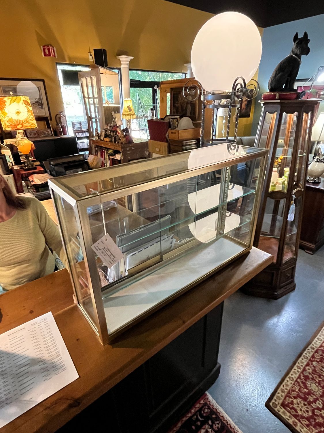 Metal & Glass Countertop Showcase