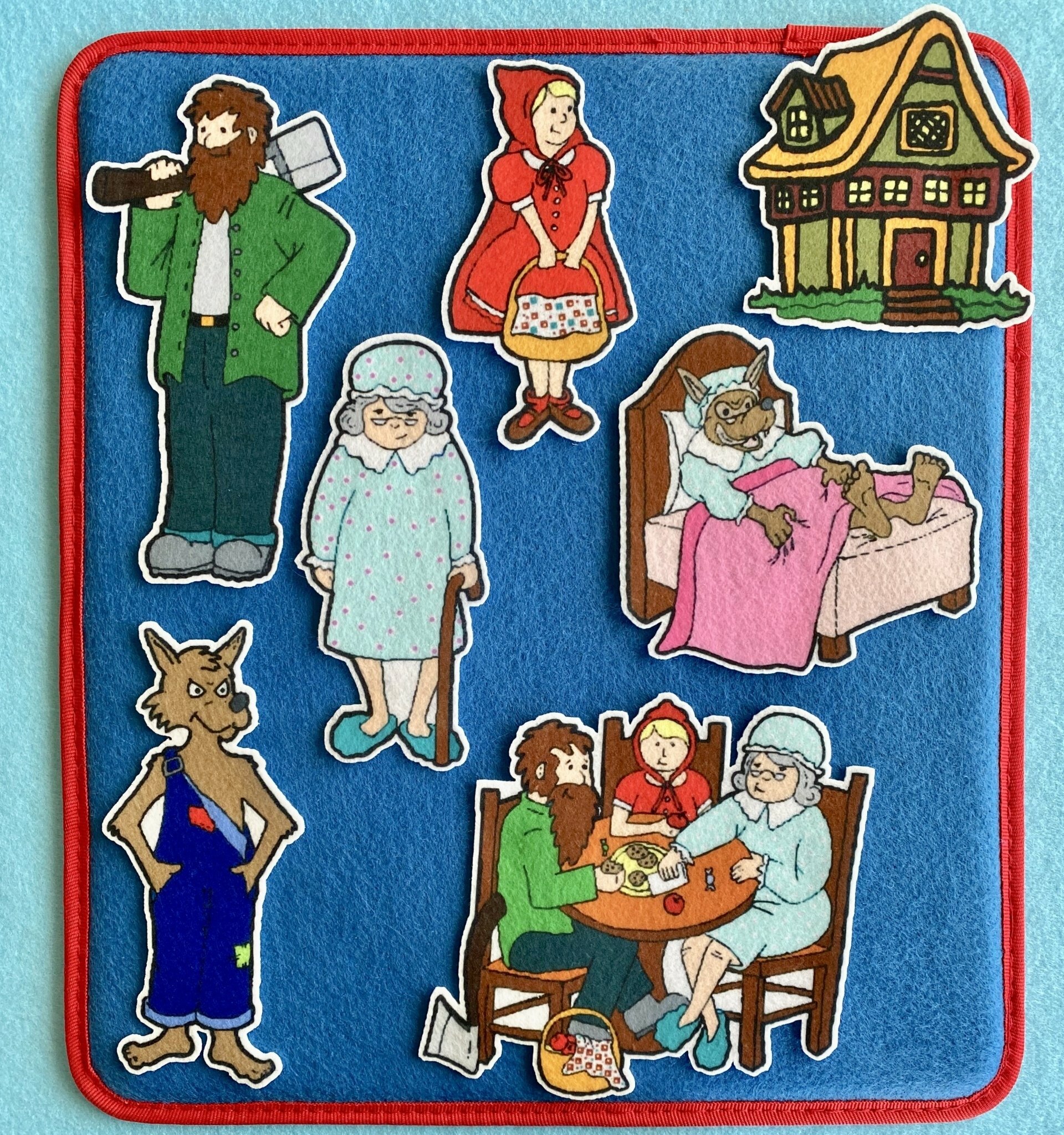 Little Red Riding Hood Story Board