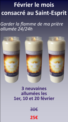 Allumer une neuvaine de chez moi