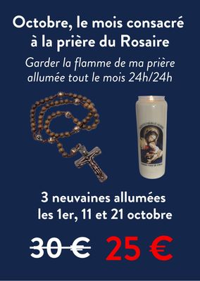 Allumer une neuvaine de chez moi