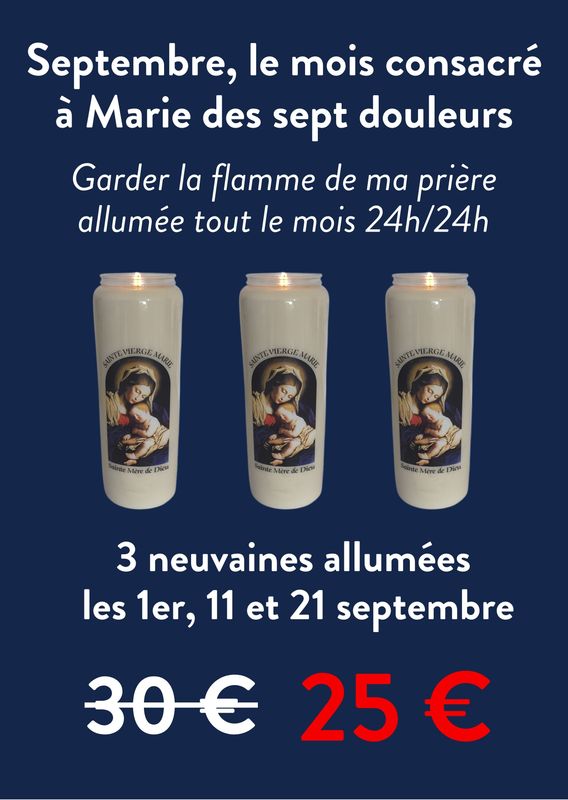 Allumer une neuvaine de chez moi