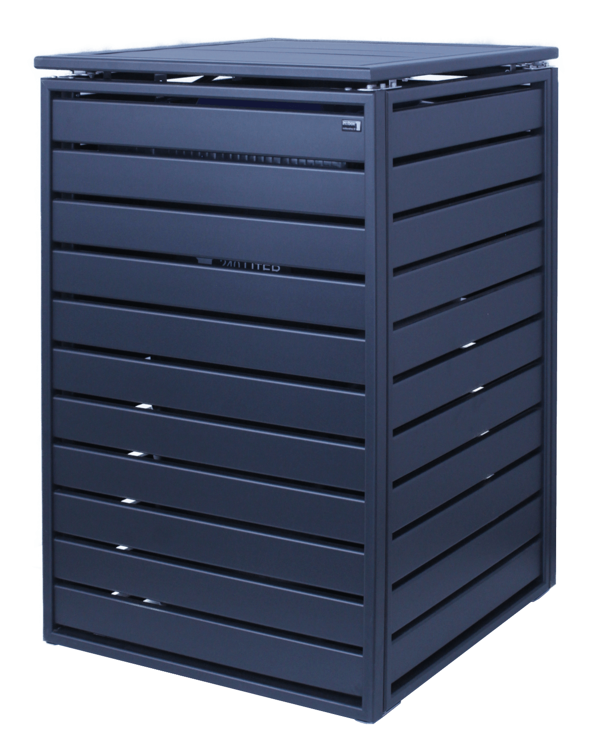 2er Aluminium M lltonnenbox Pulverbeschichtet 120 Liter 2er Aluminium M lltonnenbox Pulverbeschichtet 120 Liter