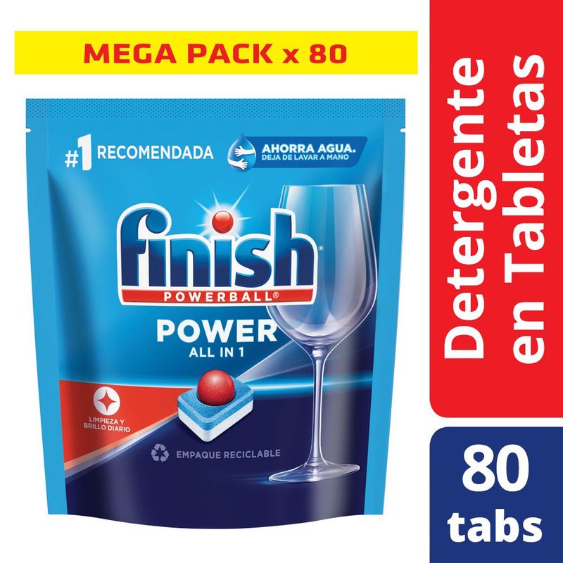 FINISH LAVAVAJ. DET. TABLETAS x16grs