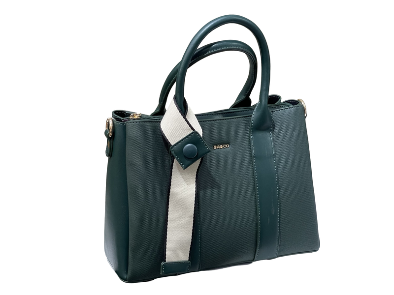 BAGCO Green Handbag