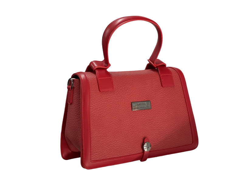 BAGCO Ruby Signature Satchel – Bold Elegance, Everyday Power
