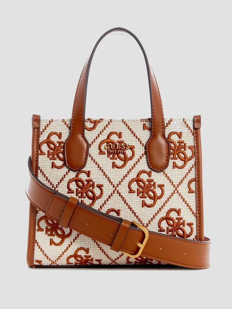 GUESS SADDLE LOGO SILVANA MINI