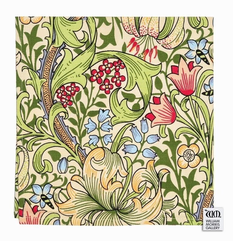 William Morris Golden Lily Napkins 4-Pack