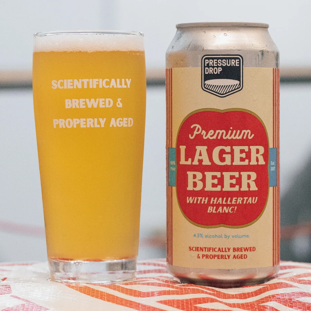 Pressure Drop Premium Lager Beer