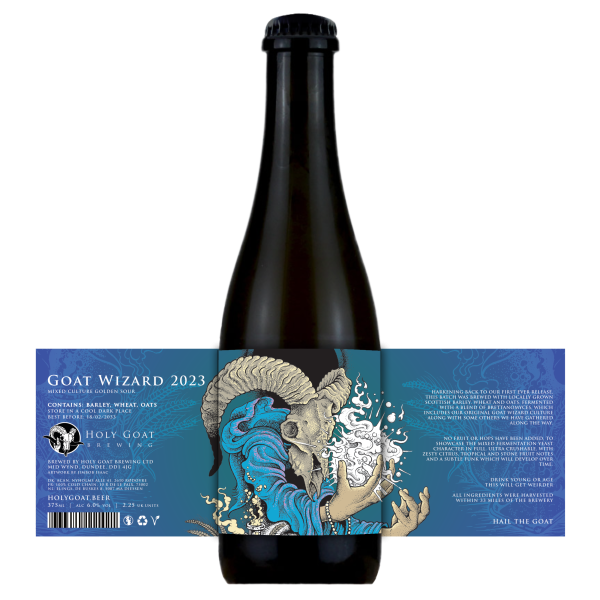 Holy Goat Goat Wizard 2023 Mixed Culture Golden Sour