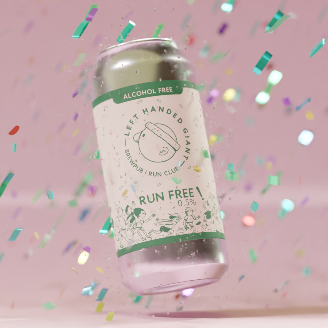 Left Handed Giant Run Free Alcohol Free Pale Ale