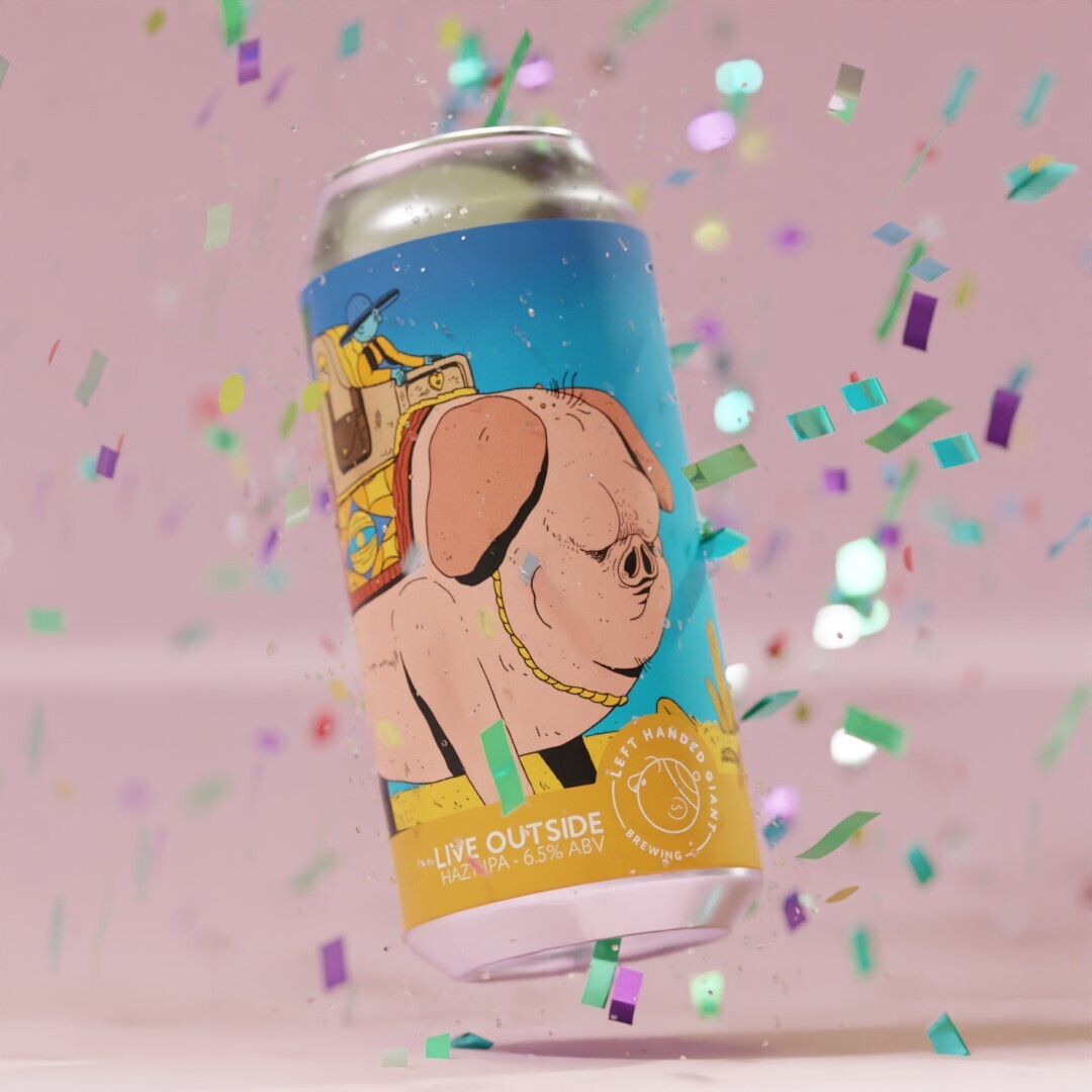 Left Handed Giant Live Outside IPA