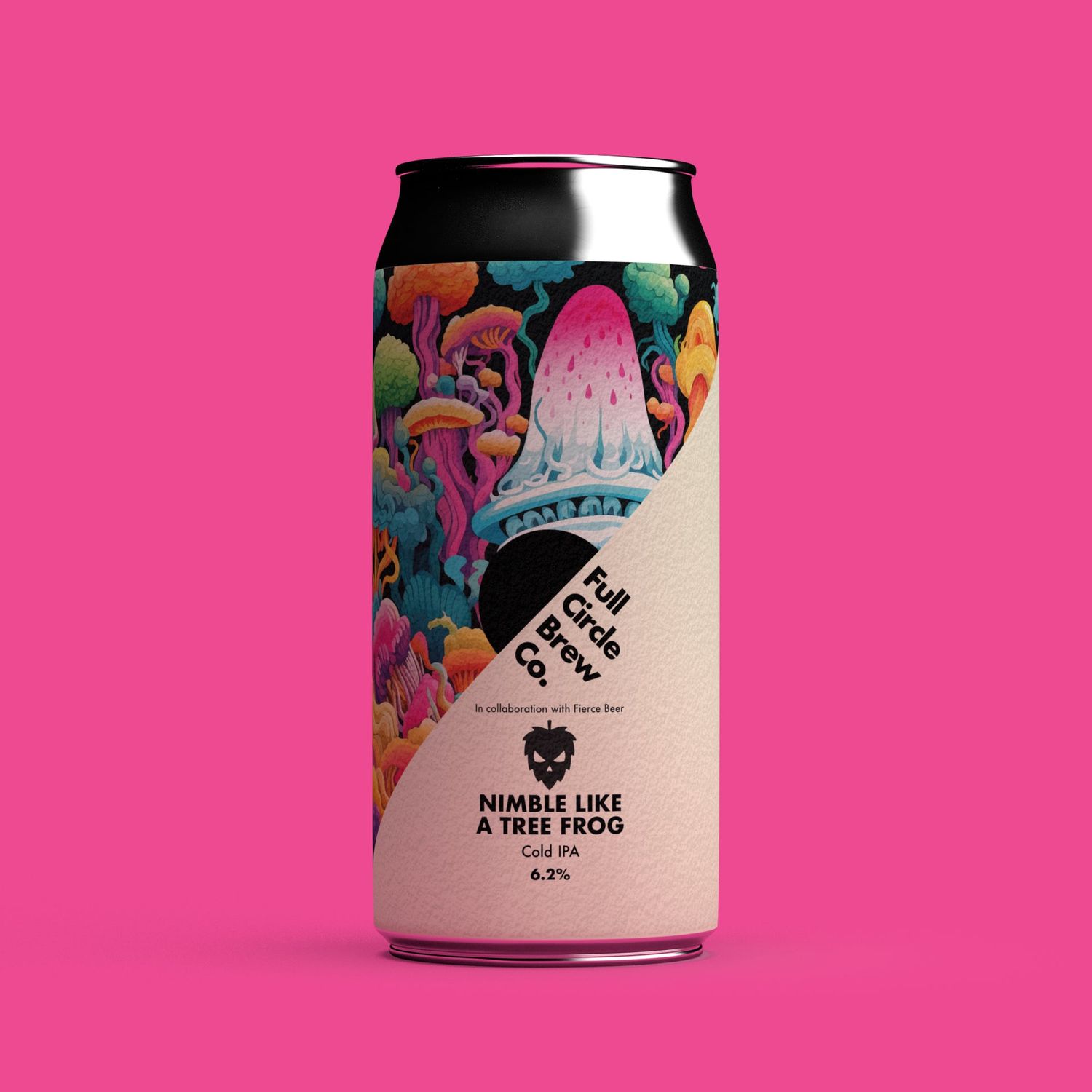 Full Circle x Fierce Nimble Like A Tree Frog Cold IPA