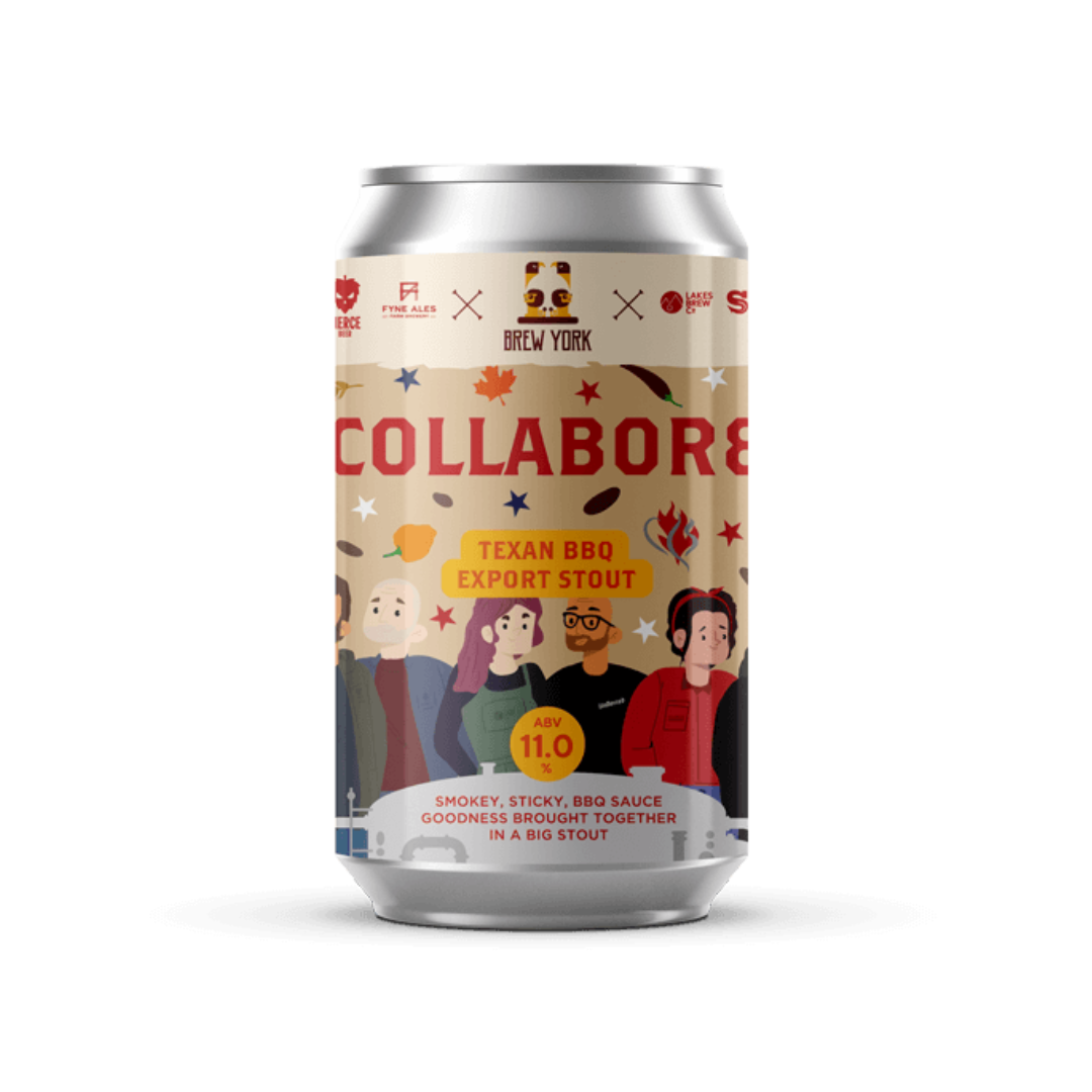 Brew York COLLABOR8 Texan BBQ Export Stout