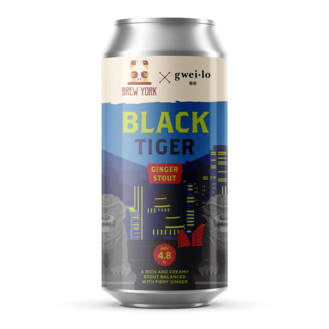 Brew York x Gweilo Black Tiger Ginger Stout