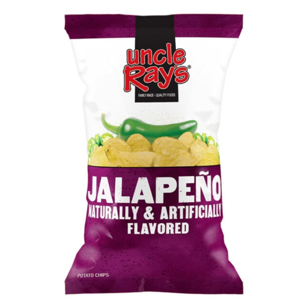 Uncle Ray's Jalapeno Flavoured Potato Chips
