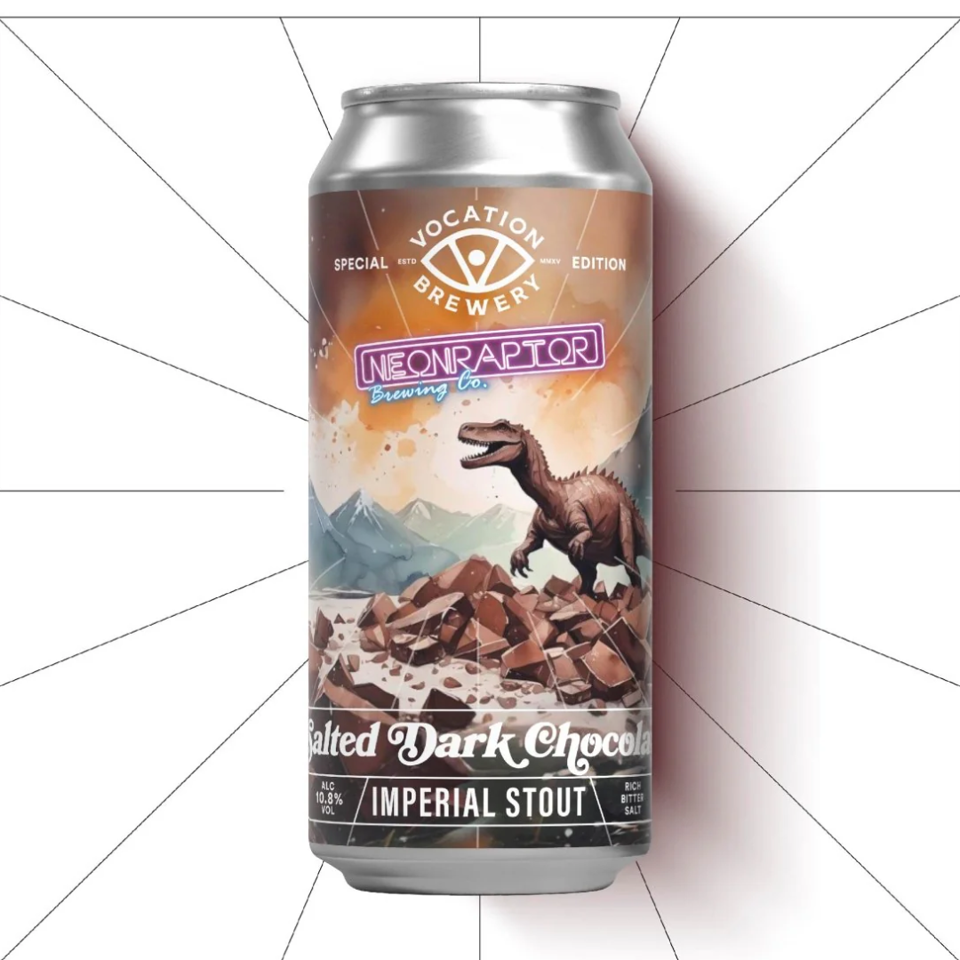 Vocation x Neon Raptor Salted Dark Chocolate Imperial Stout