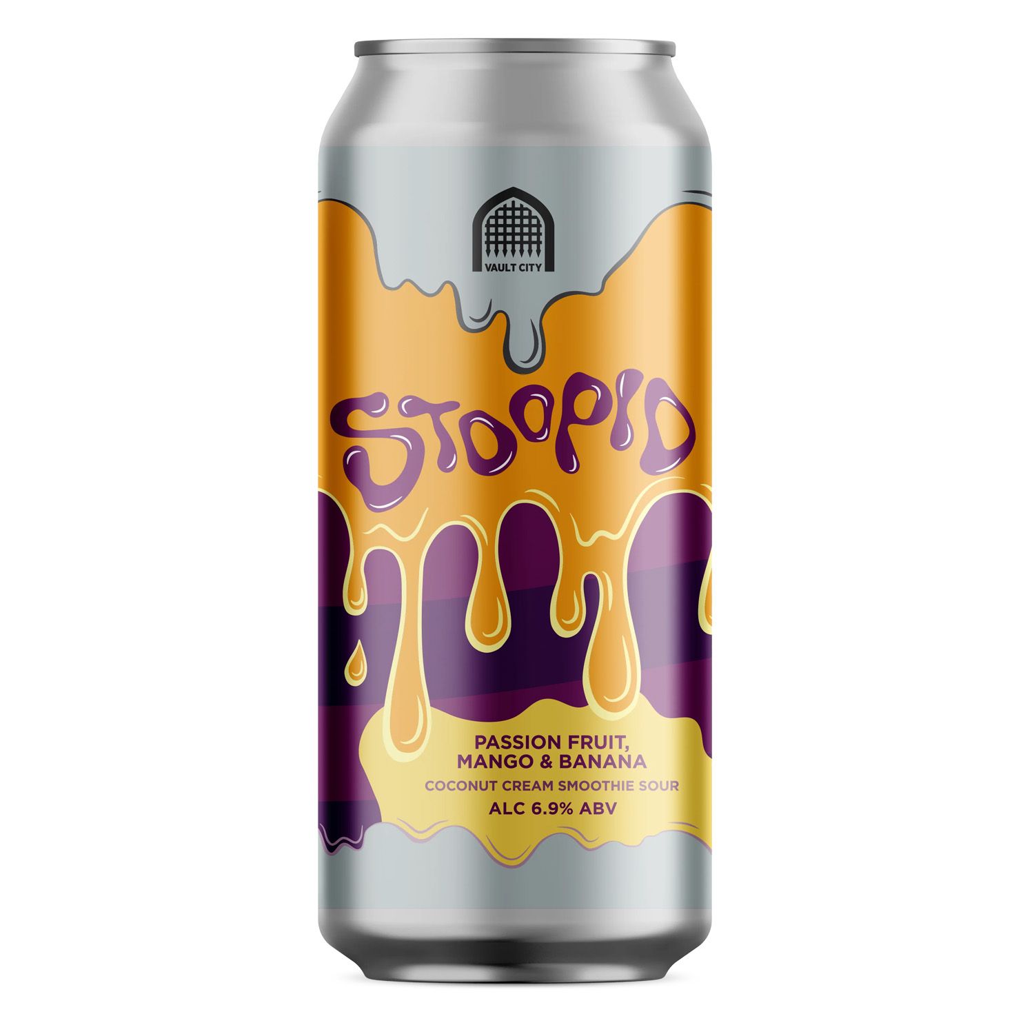 Vault City Stoopid Passion Fruit, Mango & Banana Coconut Cream Smoothie ...