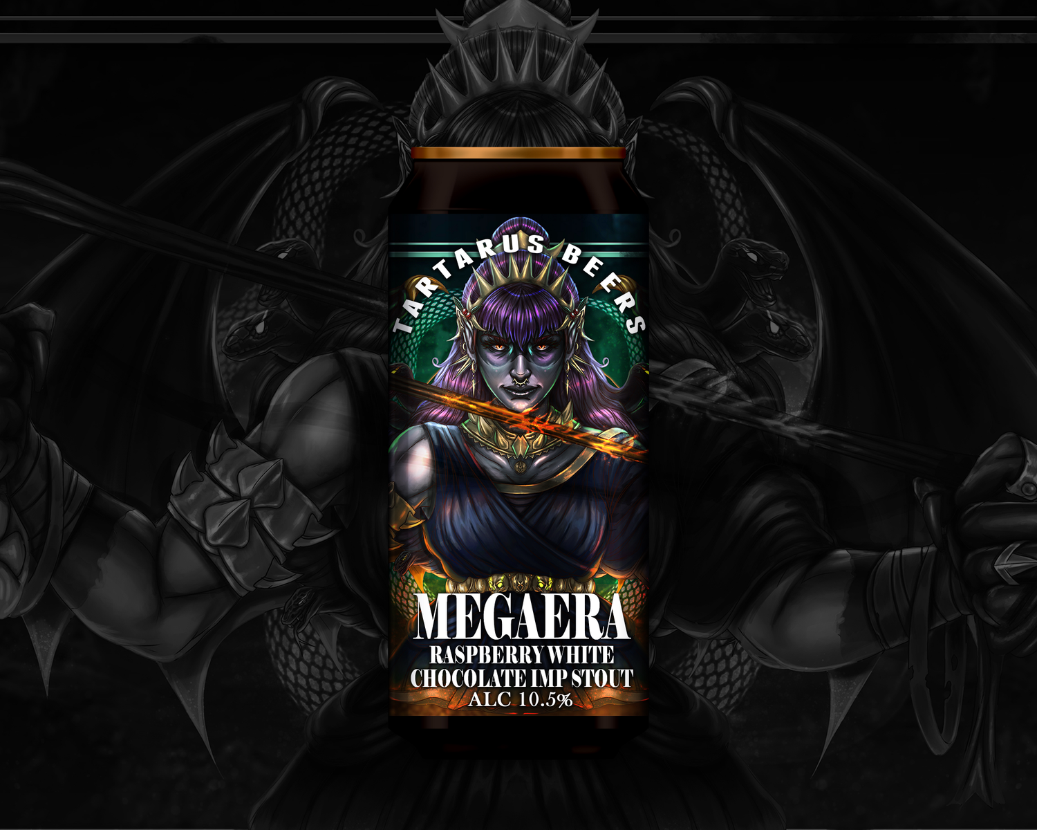 Tartarus Megaera Raspberry White Chocolate Imperial Stout