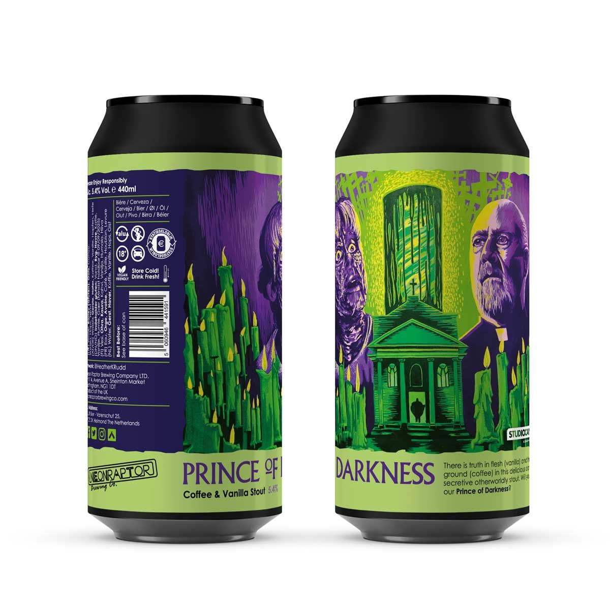 Neon Raptor Prince Of Darkness Coffee & Vanilla Stout