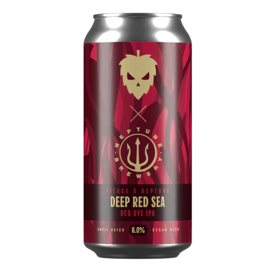 Fierce x Neptune Deep Red Sea Red Rye IPA