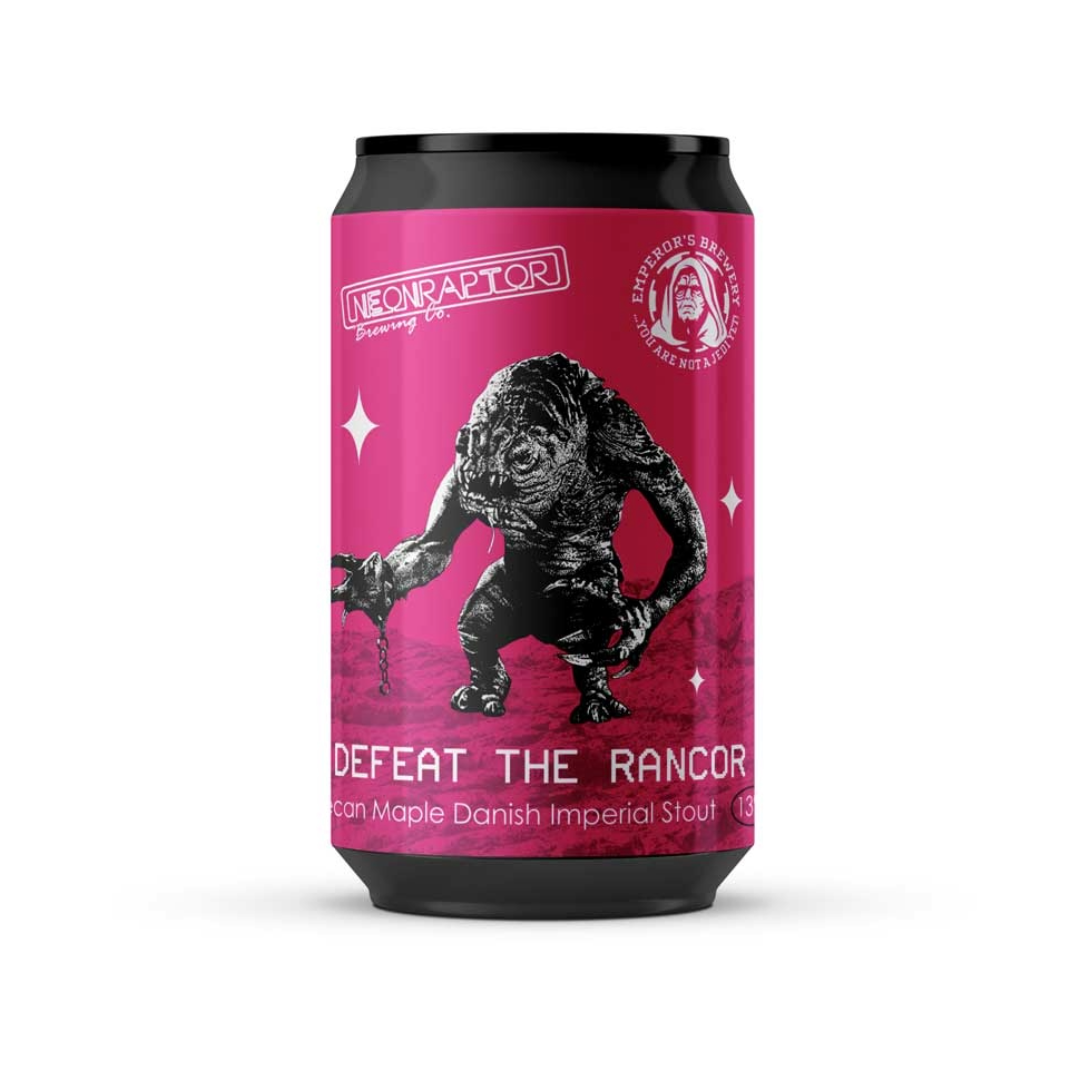 Neon Raptor x Emperor's Defeat The Rancor Imperial Stout
