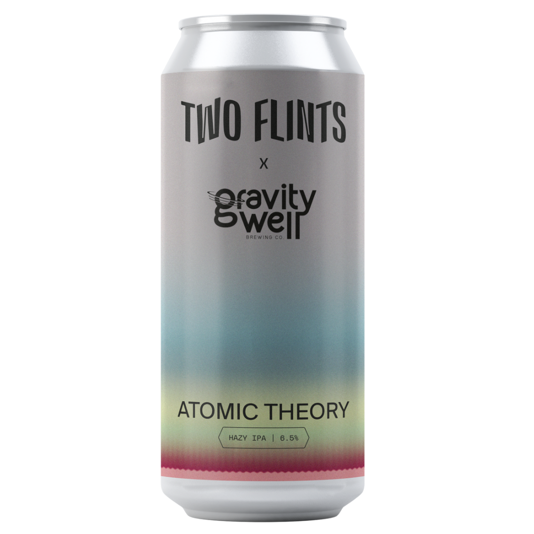 Two Flints x Gravity Well Atomic Theory Hazy IPA