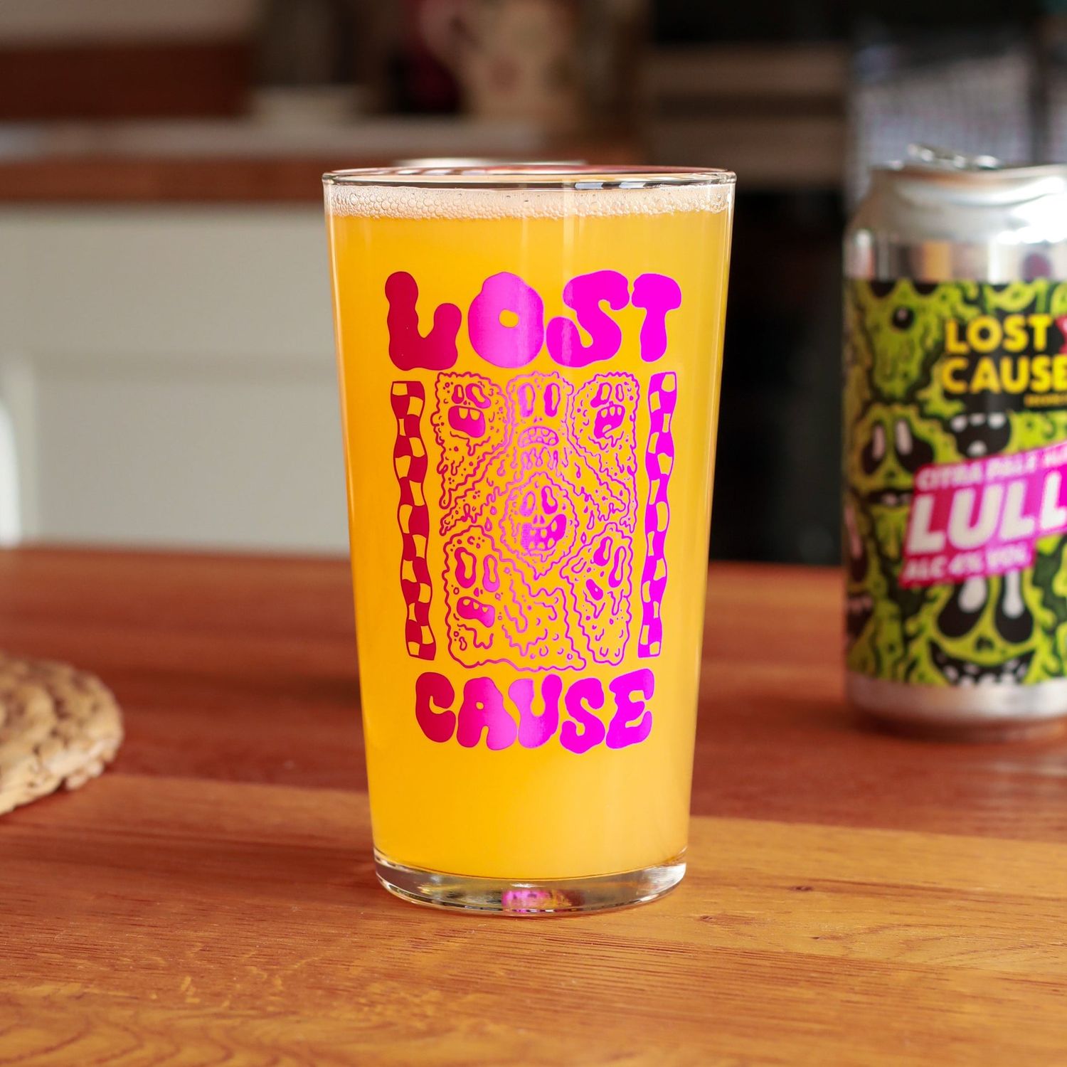 Lost Cause Pint Glass