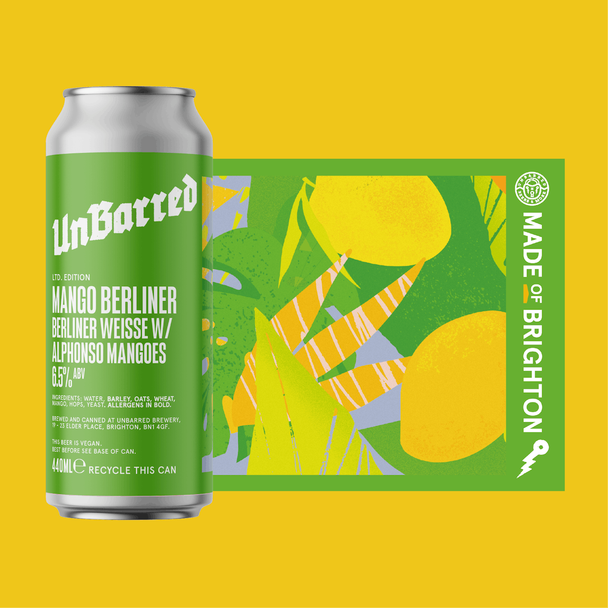 UnBarred Mango Berliner Weisse