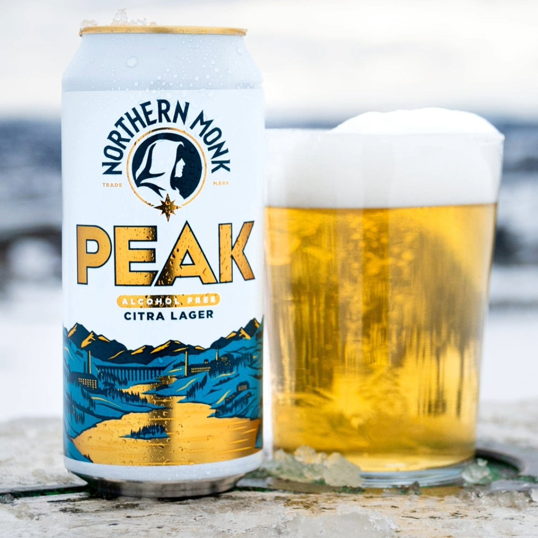 Northern Monk Peak Alcohol Free Citra Lager
