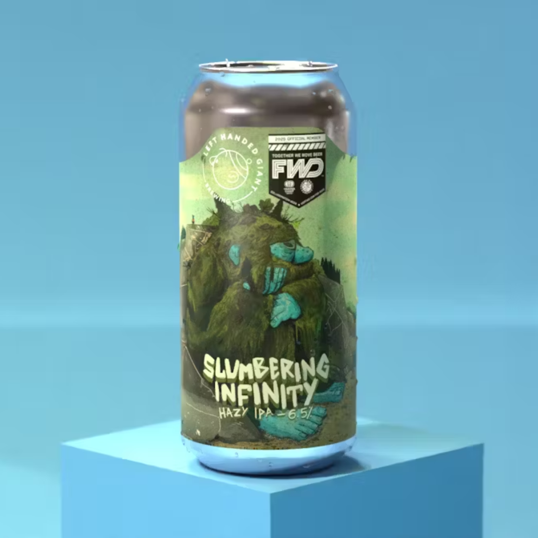 Left Handed Giant Slumbering Infinity Hazy IPA