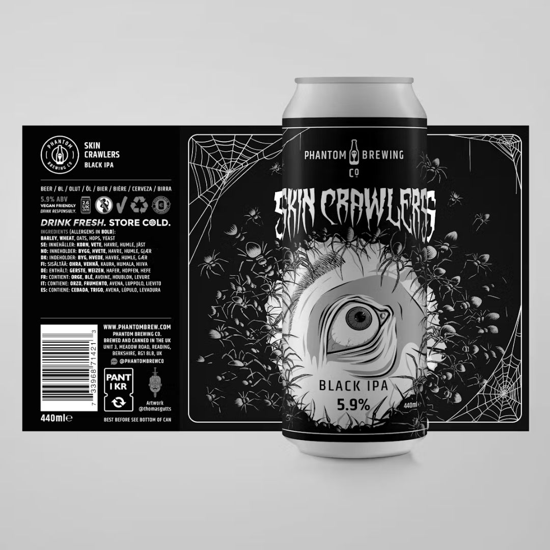 Phantom Skin Crawlers Black IPA