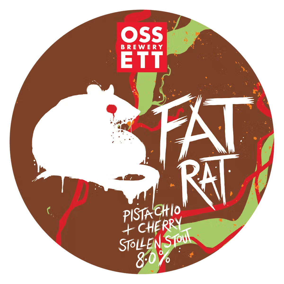 Rat Brewery Fat Rat Pistachio & Cherry Stollen Stout