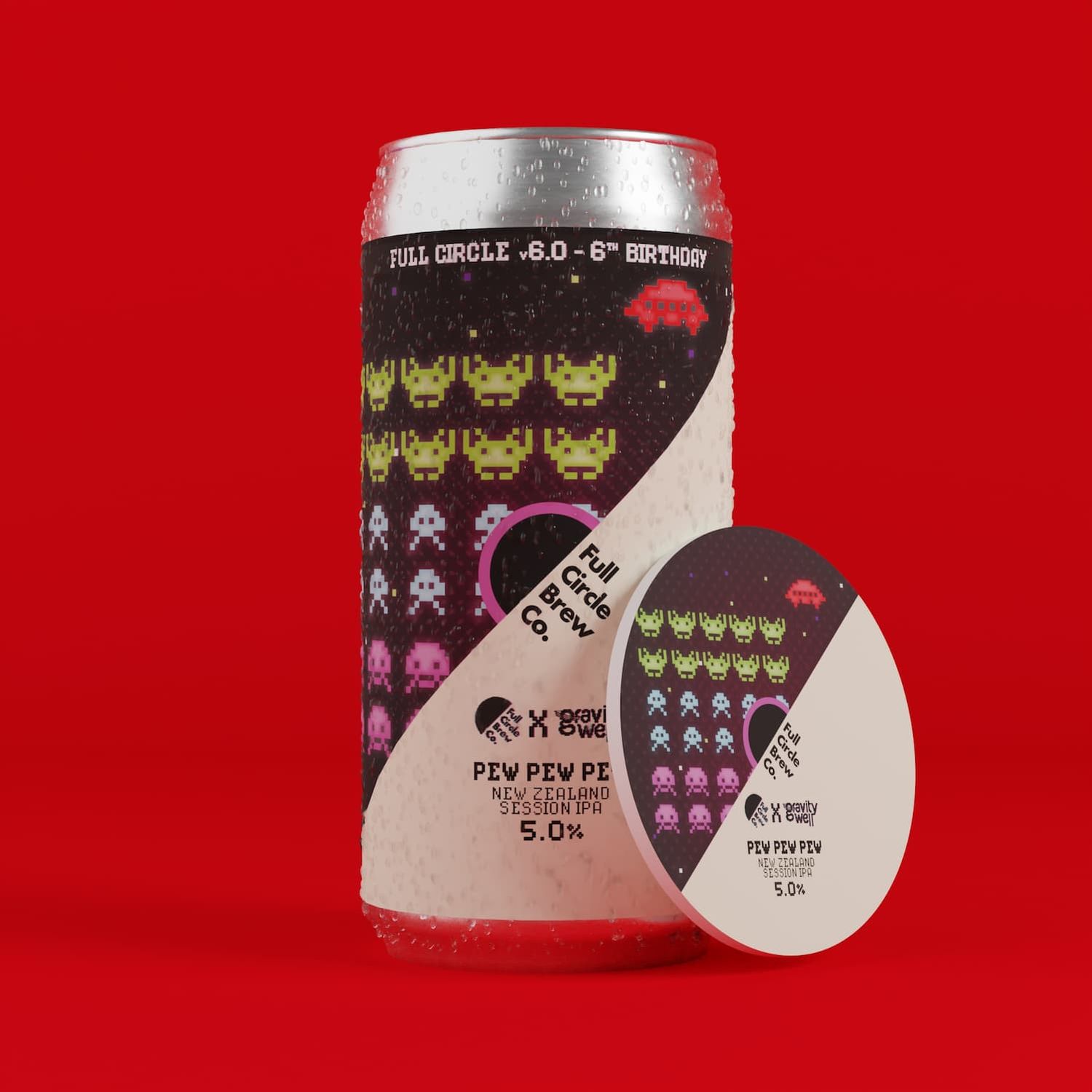 Full Circle x Gravity Well Pew Pew Pew NZ Session IPA