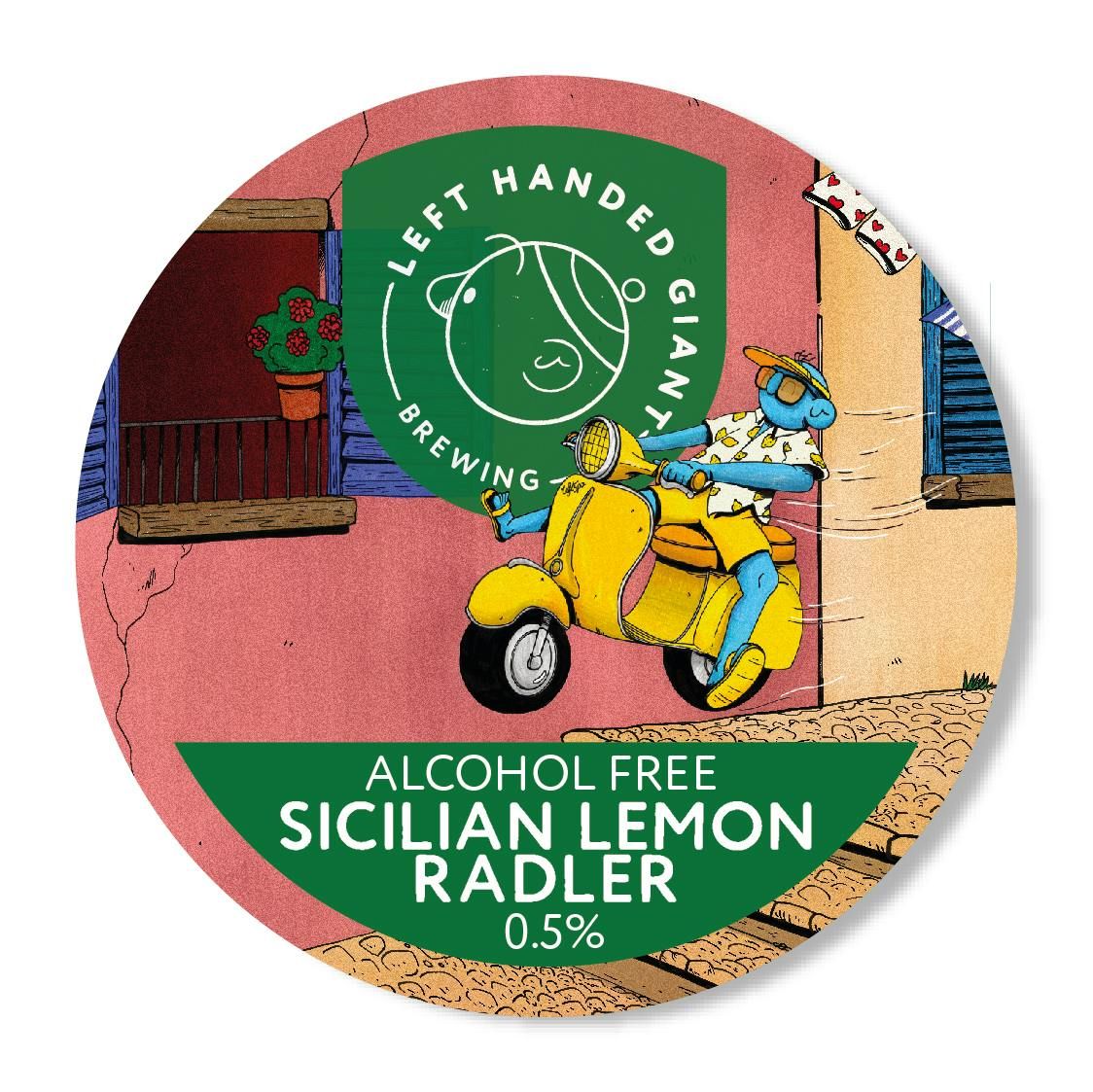 Left Handed Giant Alcohol Free Sicilian Lemon Radler