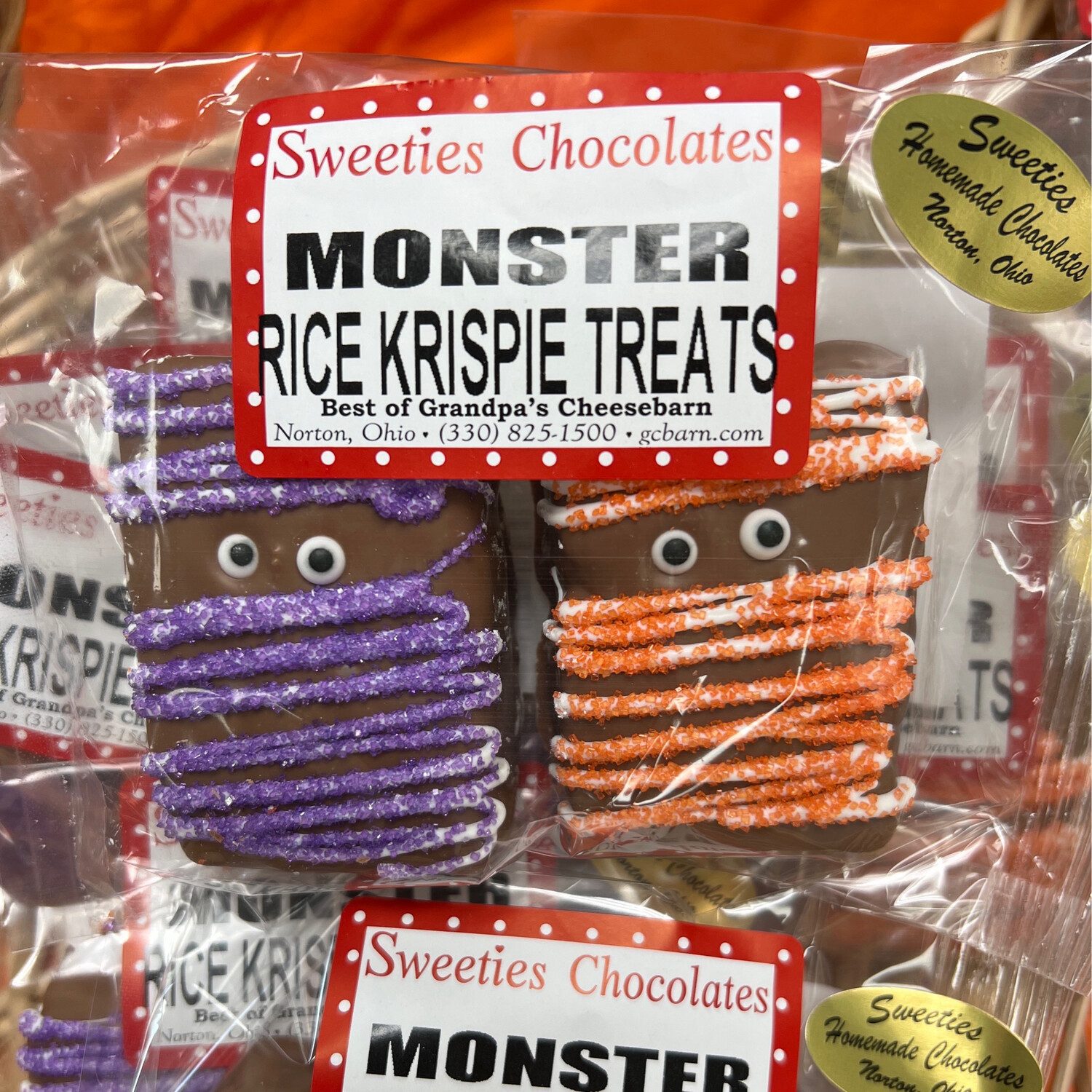 Monster Rice Krispie Treats 2 Pack