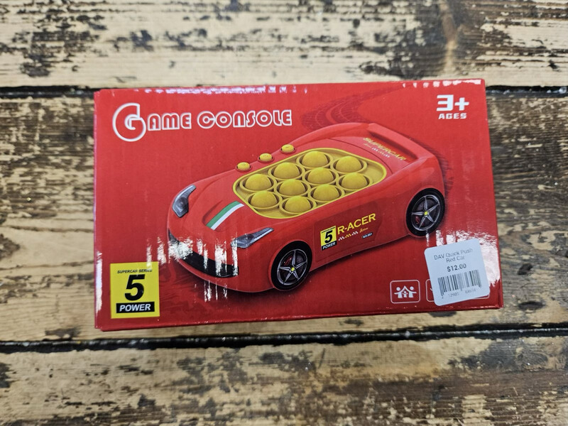 DAV Quick Push Red Car