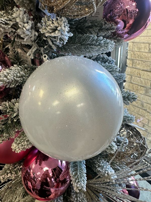 Raz 6" Pearl Ball Orn