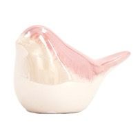 WTC Pink Porcelain Bird 5x3