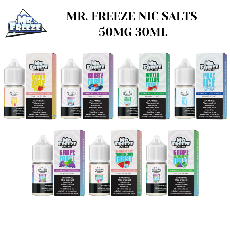 Mr. Freeze Nicotine Salt Series | 30mL | 50mg