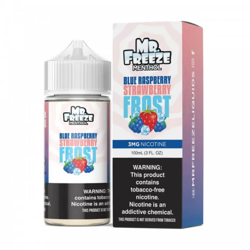 Mr. Freeze – Blue Razz Strawberry Frost 100mL