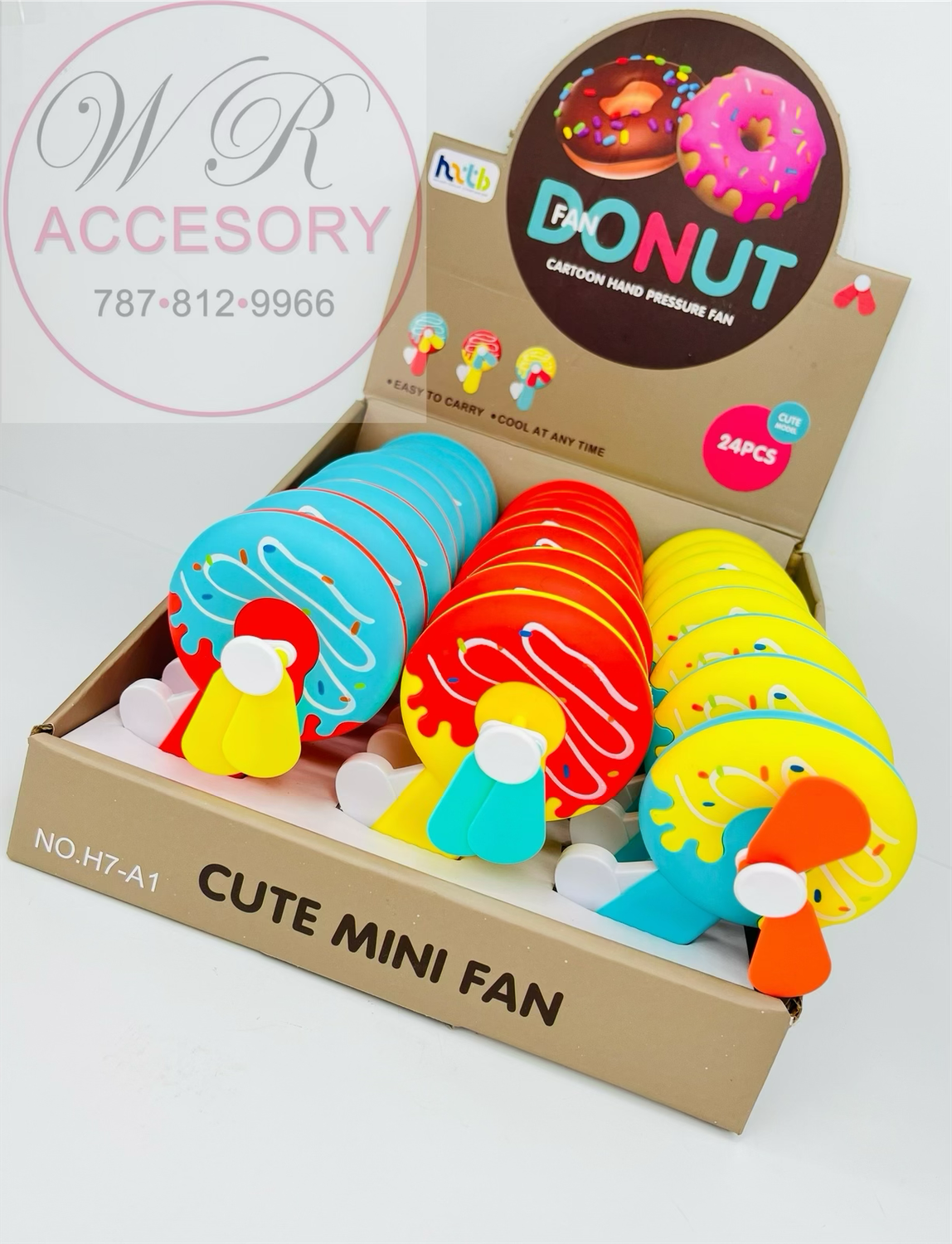 KNV-7484 Donut Fan 24 pcs