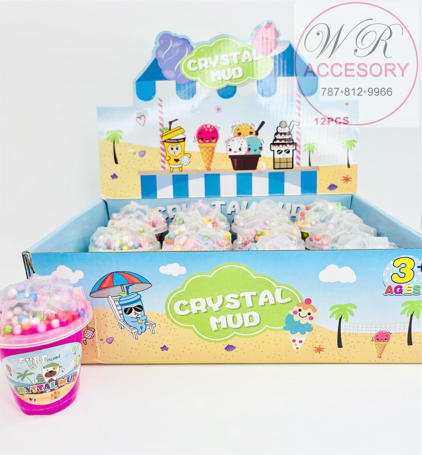 SNT-1664 slime 12 pcs