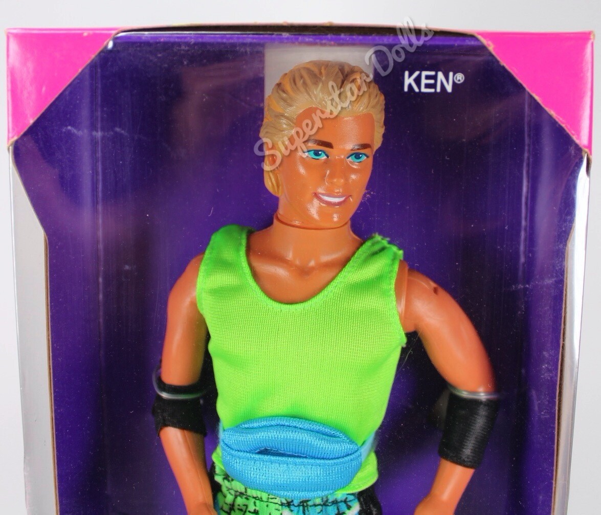 1991 Rollerblade Ken Barbie Doll