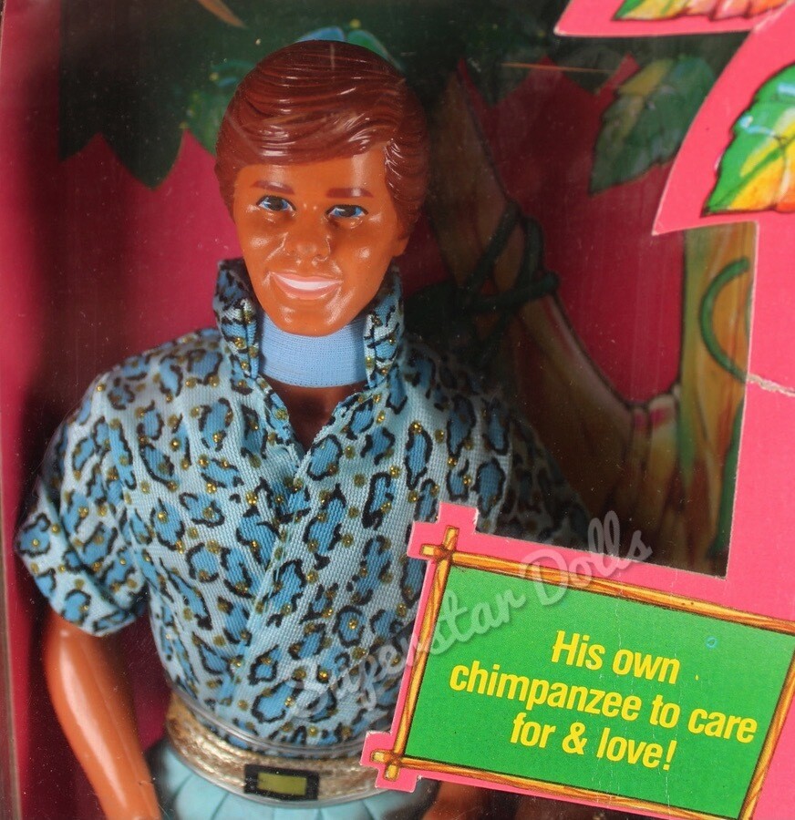 1989 Animal Lovin' Ken Barbie Doll