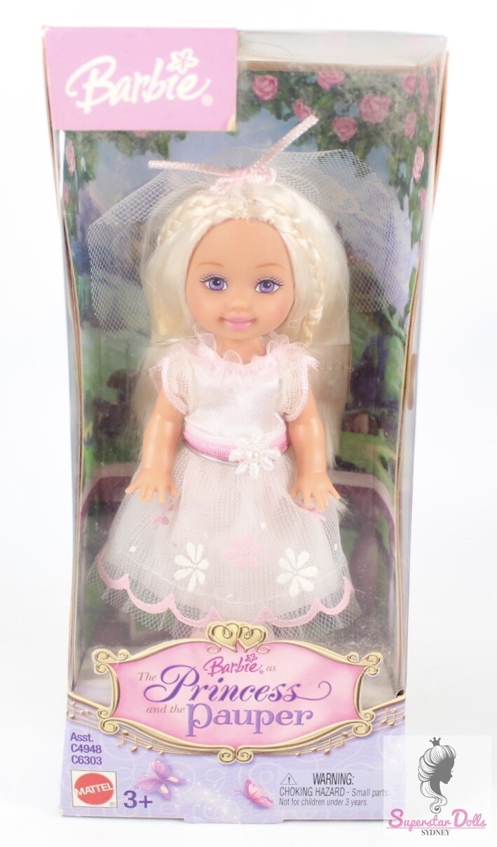 2004 Barbie as the Princess & the Pauper: Kelly Doll
