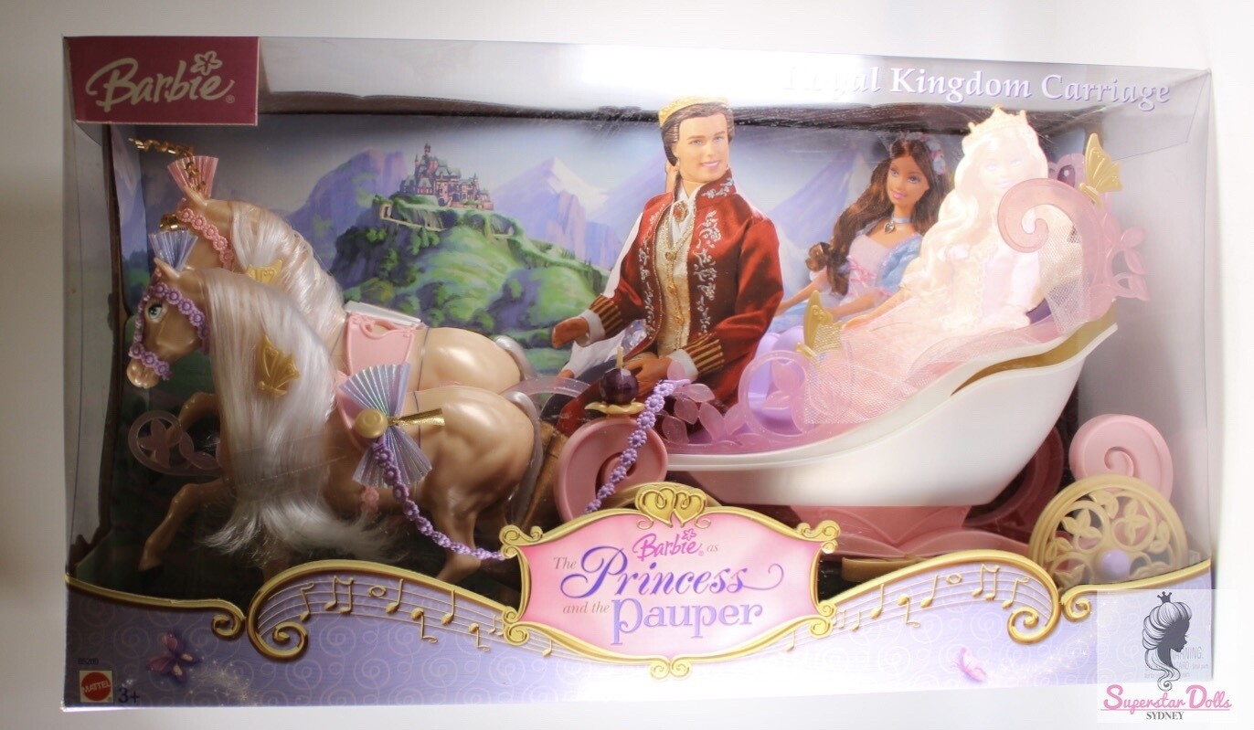 2004 Barbie as the Princess & the Pauper: Royal Kingdom Carriage