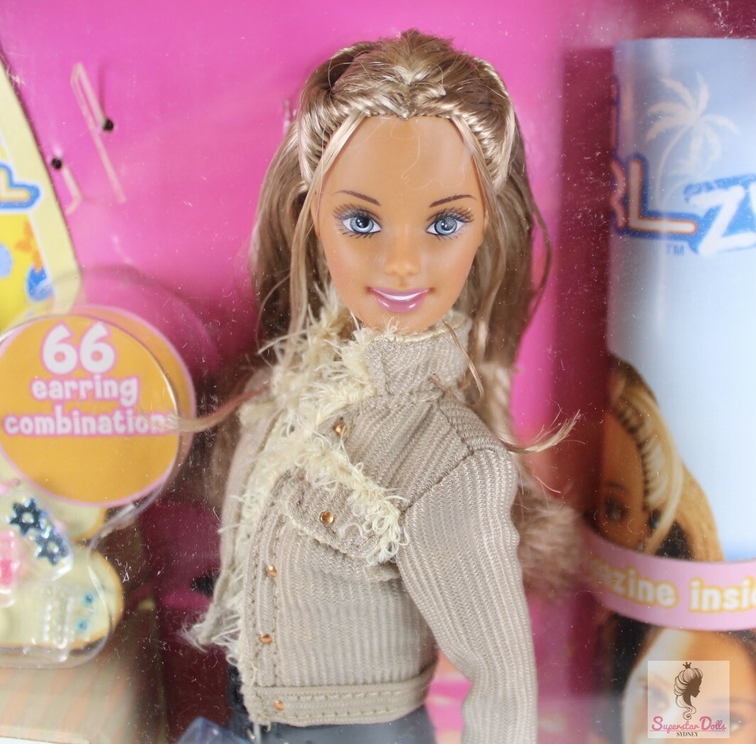2004 Cali Girl So Excellent Earrings Barbie Doll