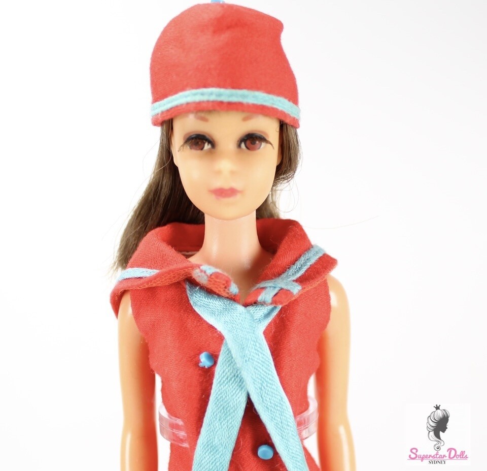 1960's MOD ERA Brunette Francie Barbie Doll