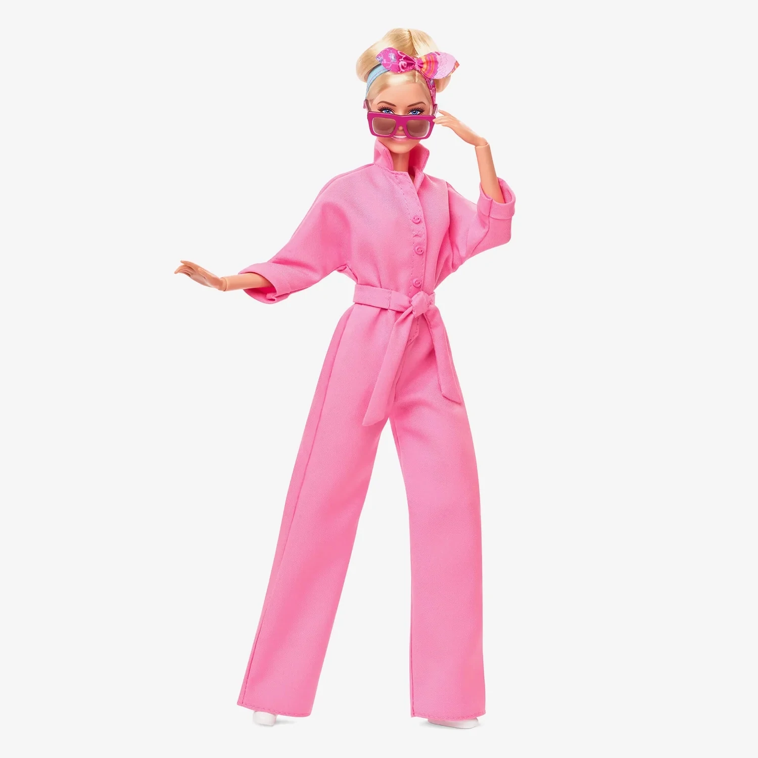 2023 Black Label Barbie in Pink Power Jumpsuit Fashion Set