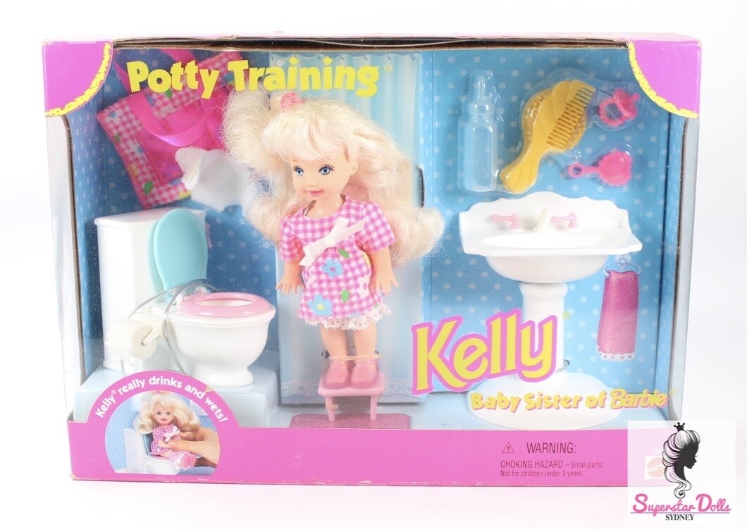 1996 "Potty Training" Kelly Barbie Doll